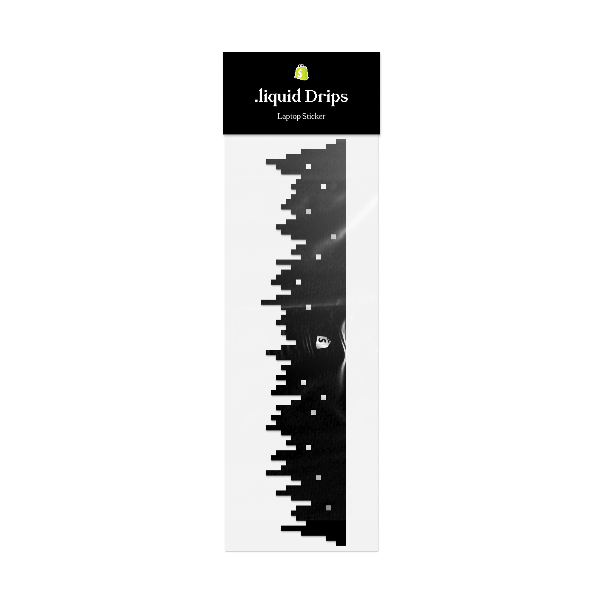 .liquid Drips Laptop Sticker – Giftify by Shopify