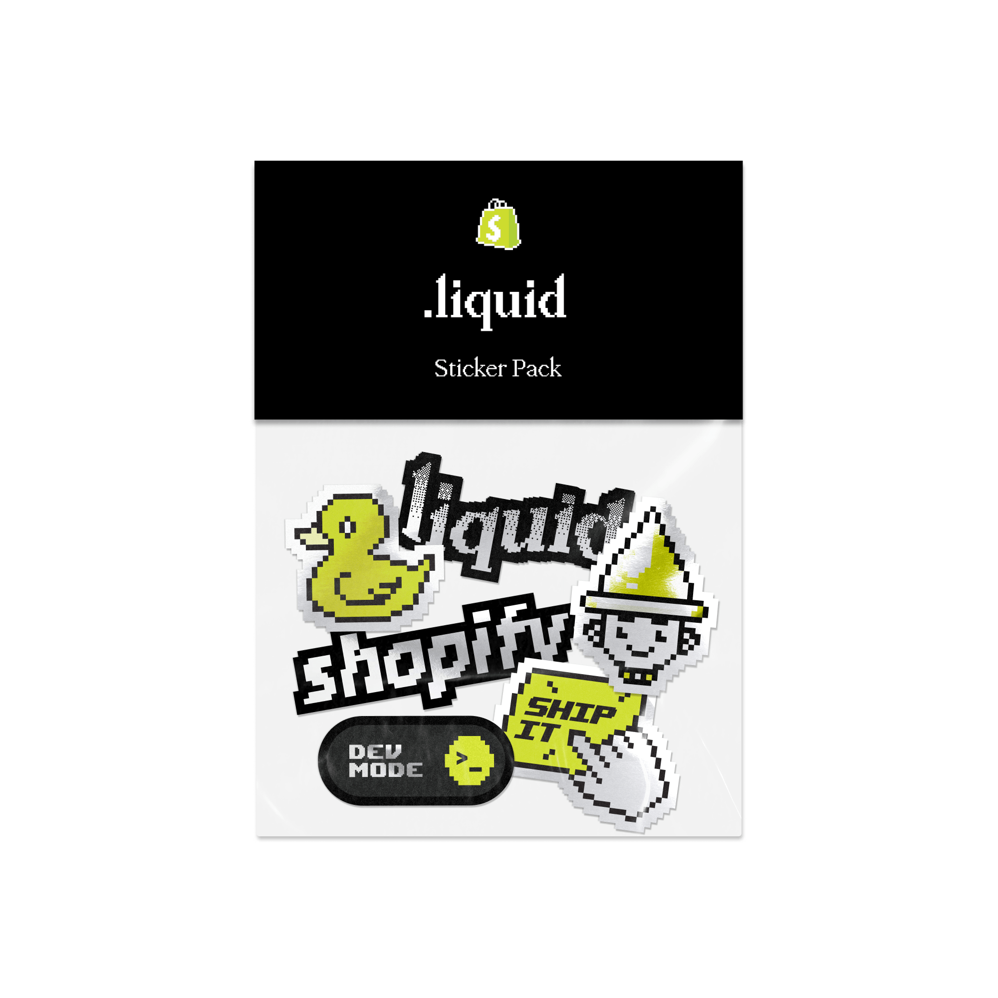 .liquid Sticker Pack – Giftify by Shopify